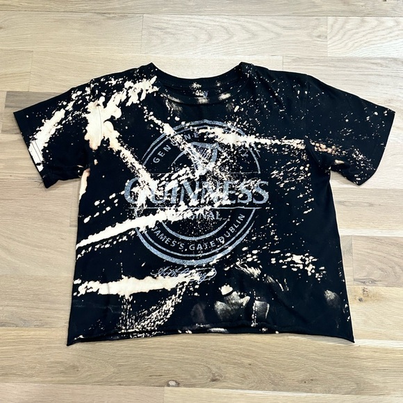 Guinness | Tops | Guinness Black And Cream Womens Tee | Poshmark